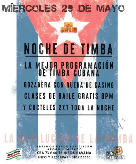 Timba Cubana - @sonhavana - Where? Que hay para hacer hoy