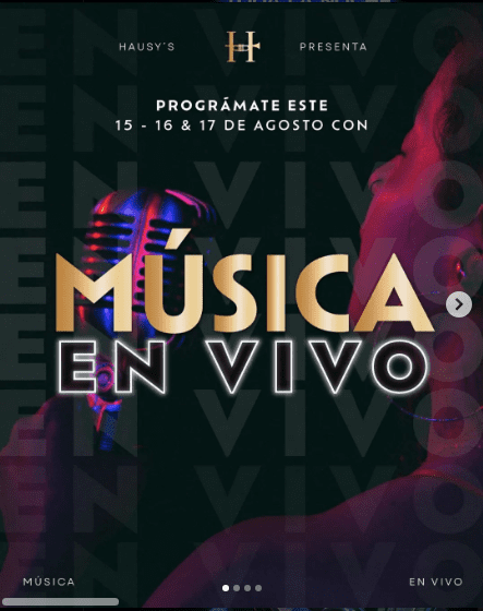 Musica En Vivo-@hausyscafe - Where? Que hay para hacer hoy